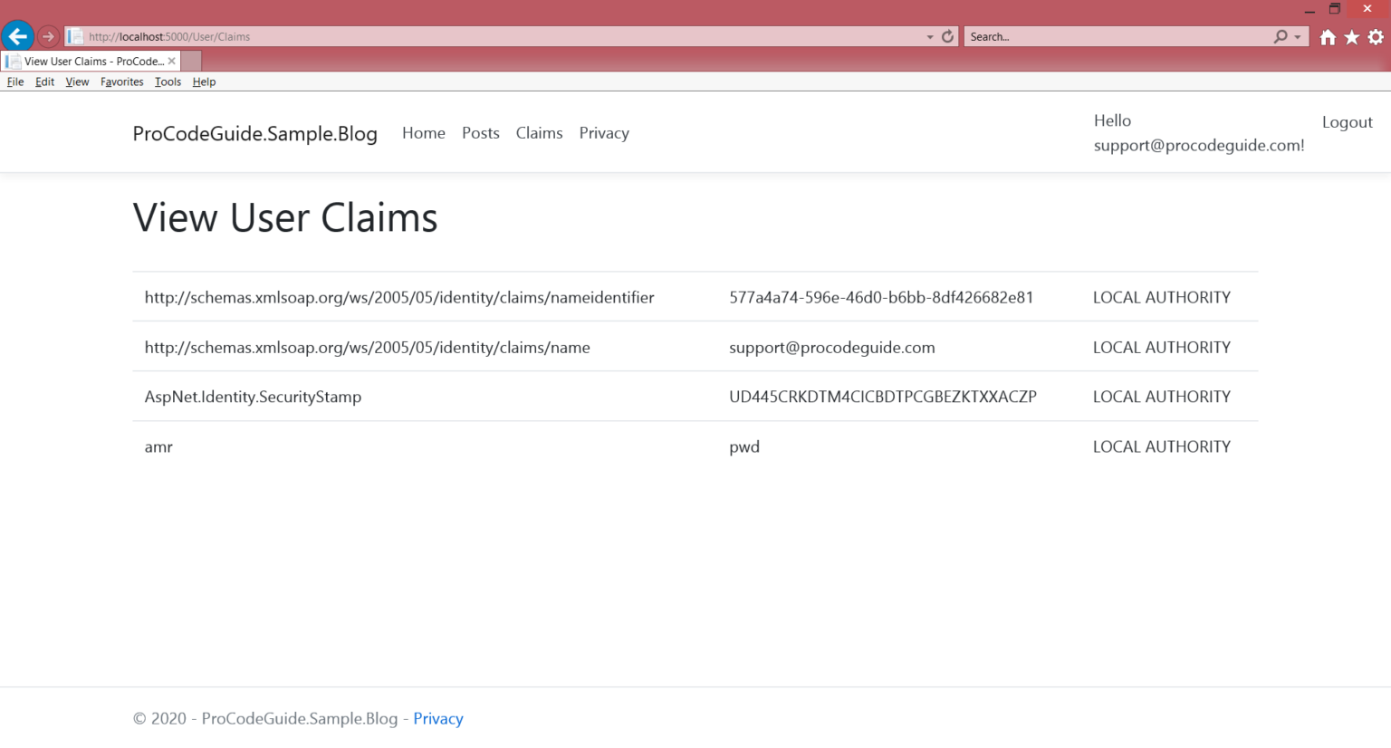 How to Implement ASP.NET Core Identity Claims based Authorization | Pro Code Guide