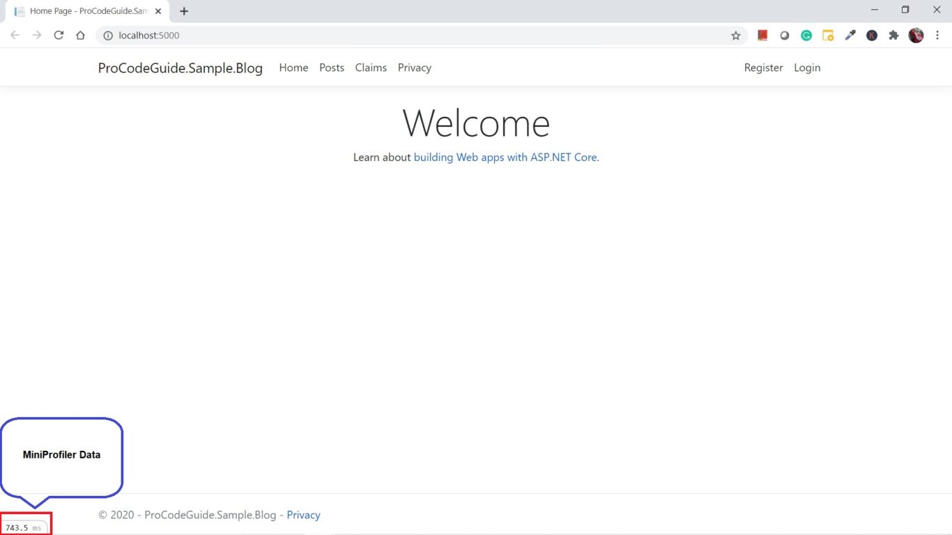 Code Profiling Using Miniprofiler In Asp Core 3 1 Pro Code Guide