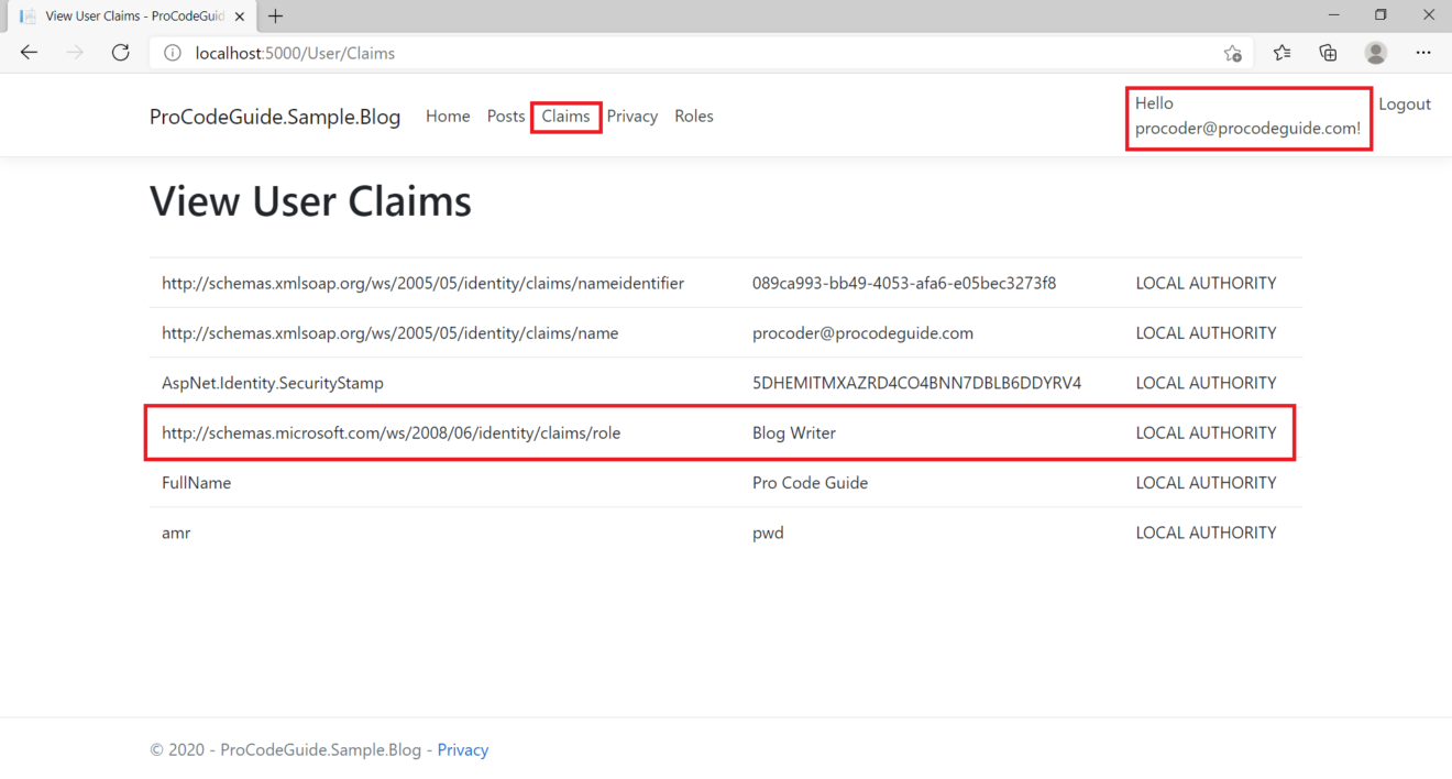 ASP.NET Core Identity Roles based Authorization | Pro Code Guide